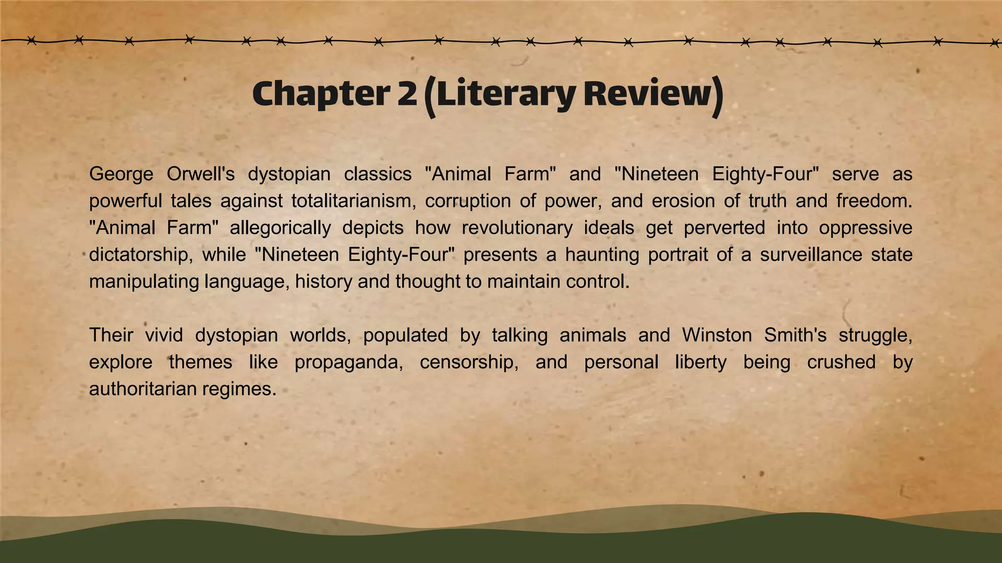 210 Dissertation 'From Animal Farm to Nineteen Eighty-Four Tracing ...