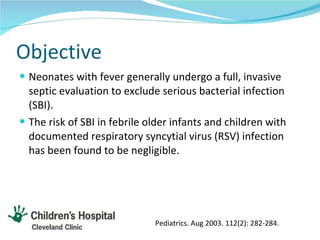 Fever without a source in Pediatrics | PPT