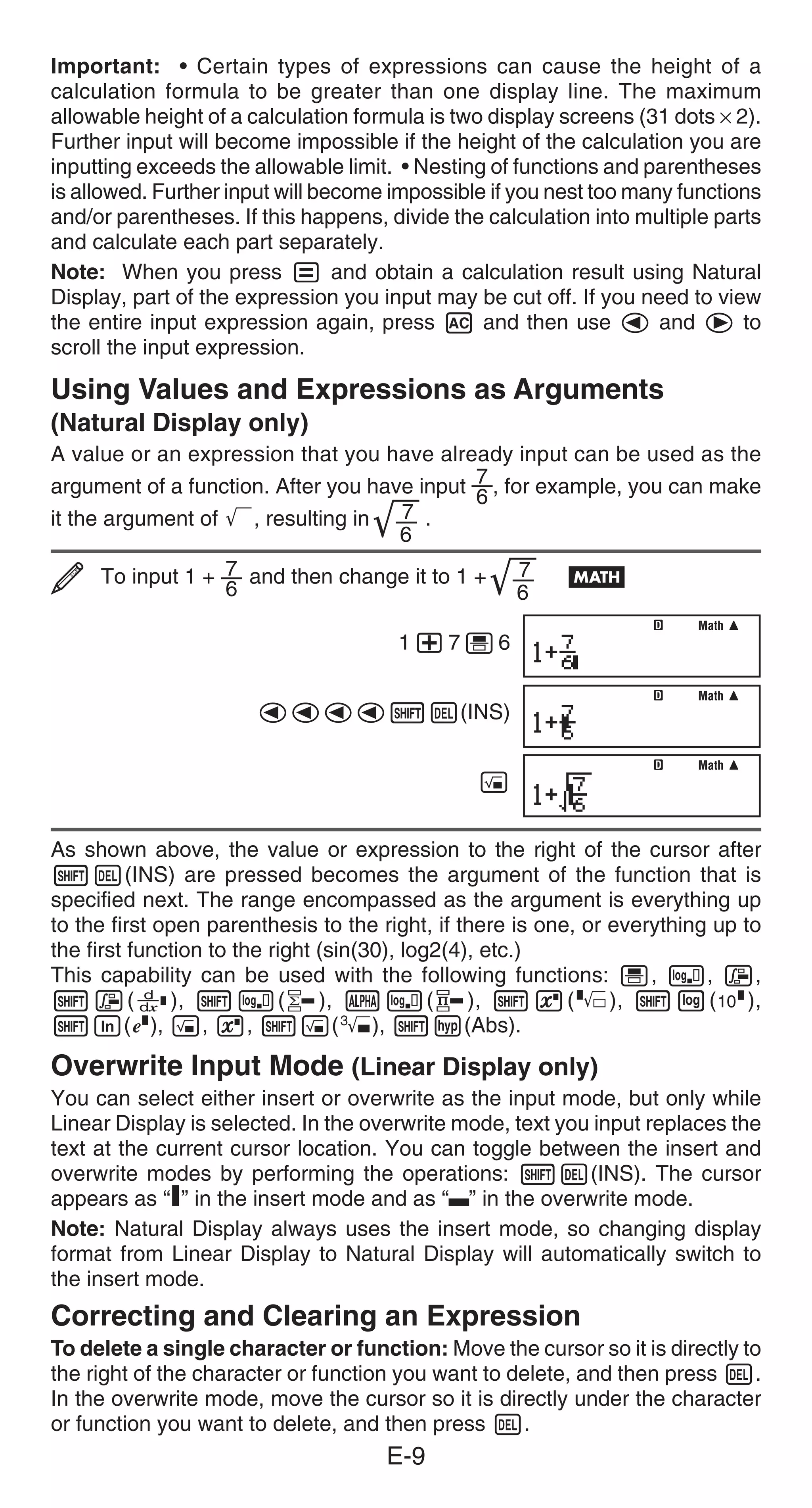 fx-115ES PLUS fx-991ES PLUS C User’s Guide | PDF