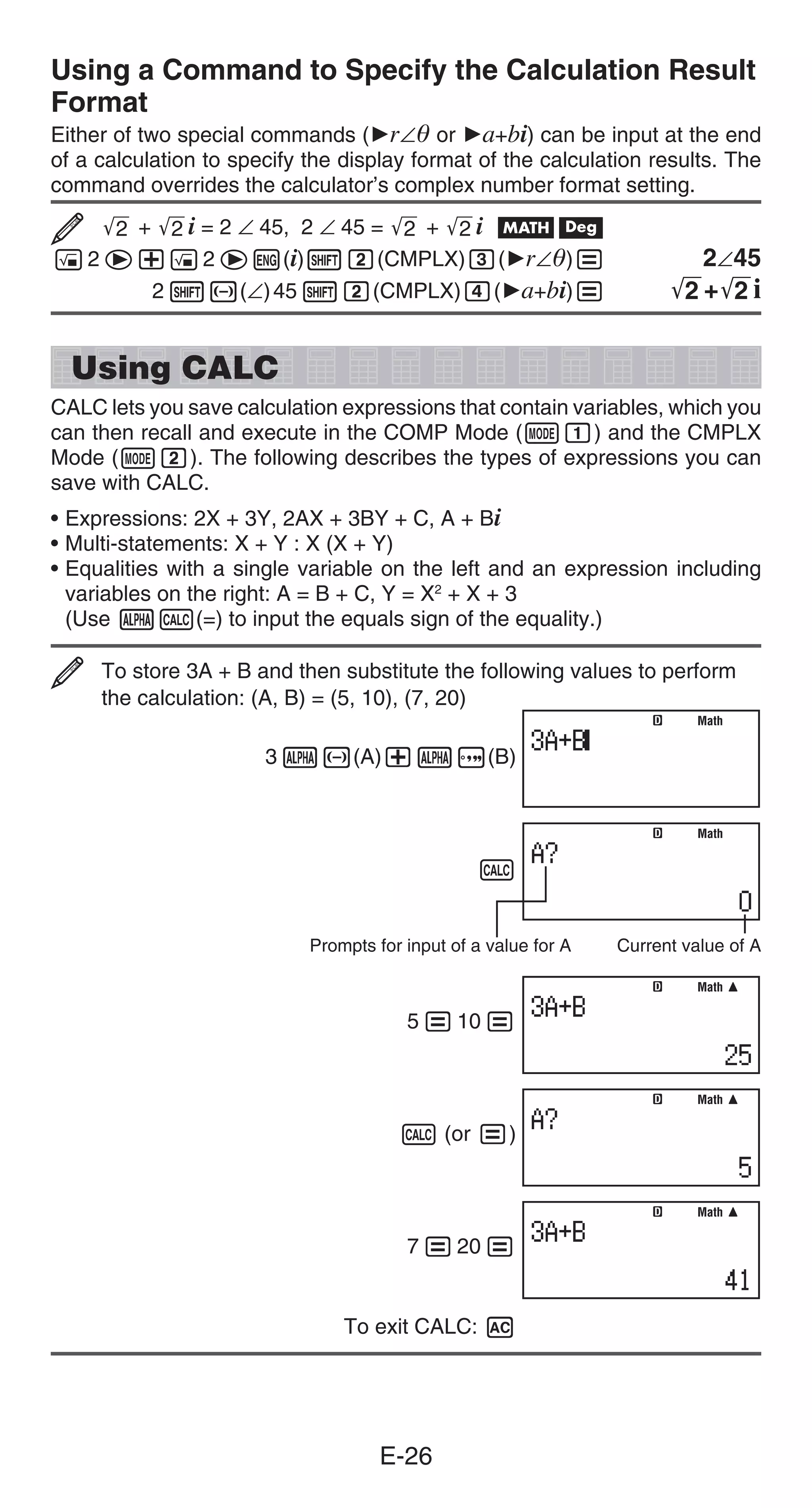 fx-115ES PLUS fx-991ES PLUS C User’s Guide | PDF