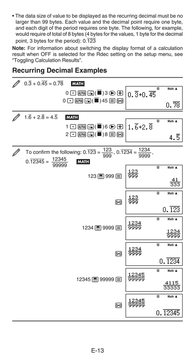 fx-115ES PLUS fx-991ES PLUS C User’s Guide | PDF | Computing ...