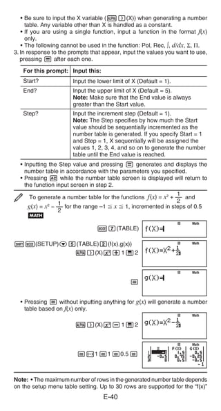 fx-115ES PLUS fx-991ES PLUS C User’s Guide | PDF