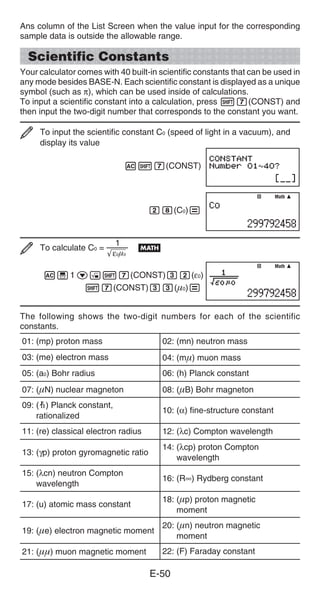 fx-115ES PLUS fx-991ES PLUS C User’s Guide | PDF