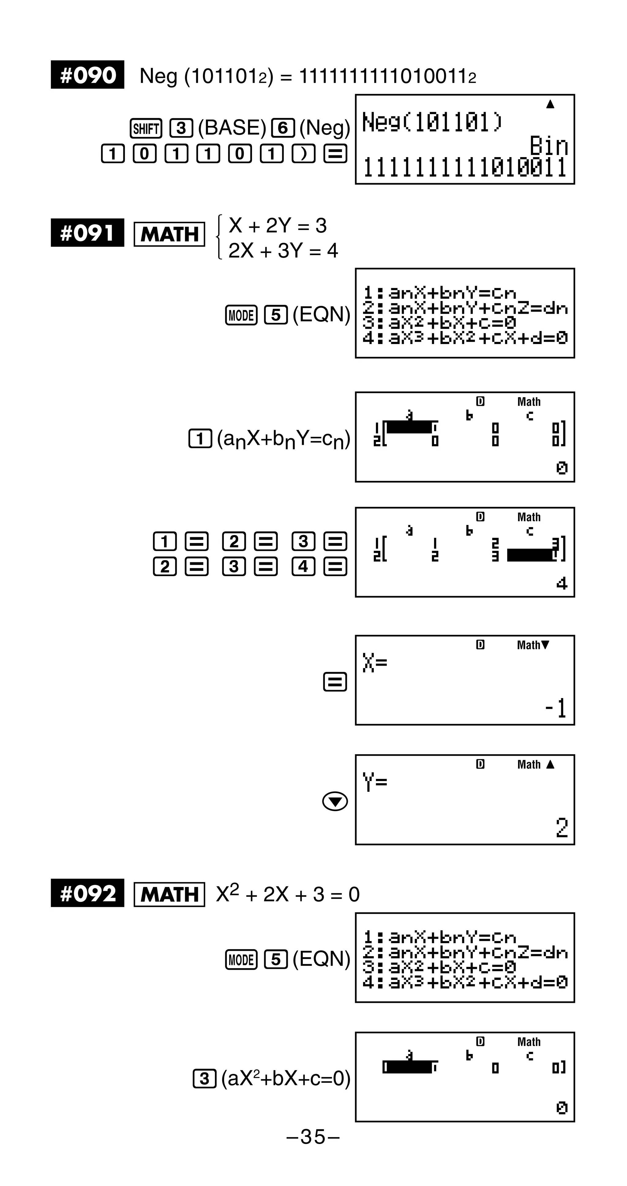 CASIO Fx 115 es-570es appendix | PDF