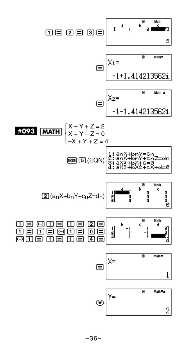 CASIO Fx 115 es-570es appendix | PDF