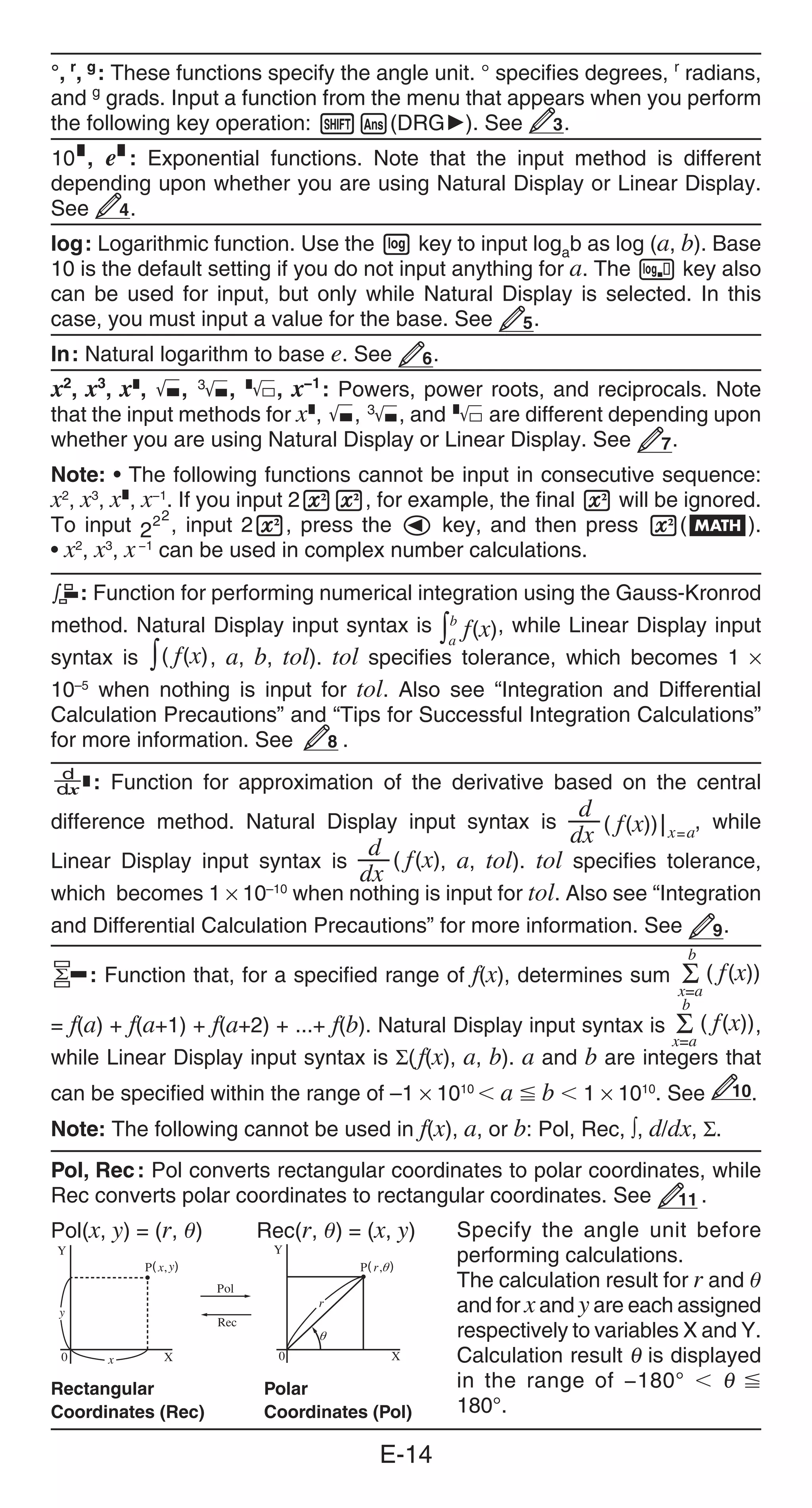 Casio fx-991EX classWiz user manual and commands. | PDF
