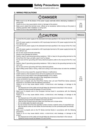 Fx3 g,fx3u,fx3uc series users manual positioning control edition | PDF