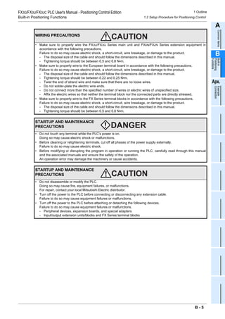Fx3 g,fx3u,fx3uc series users manual positioning control edition | PDF