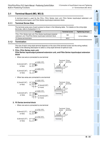 Fx3 g,fx3u,fx3uc series users manual positioning control edition | PDF