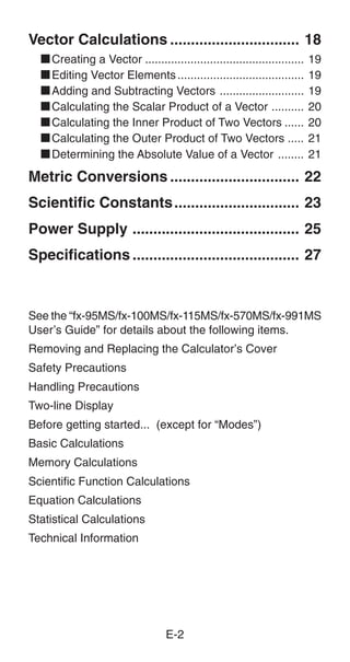 Fx570 ms 991ms_e | PDF