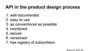 Api-First service design | PPTX