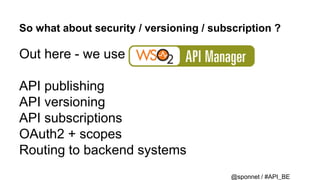 Api-First service design | PPTX