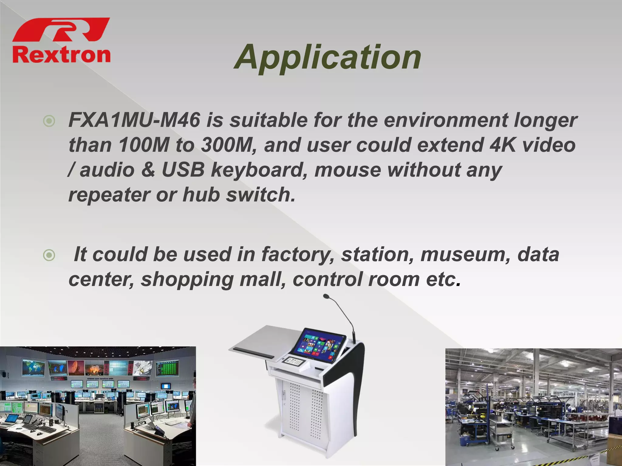 FXA1MU-M46 - 4K@60Hz(4:4:4) Fiber Extender | PPT