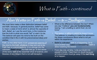 Fx april2021 what_isfaith | PPT