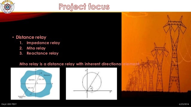 Distance Relay:->Mho relay