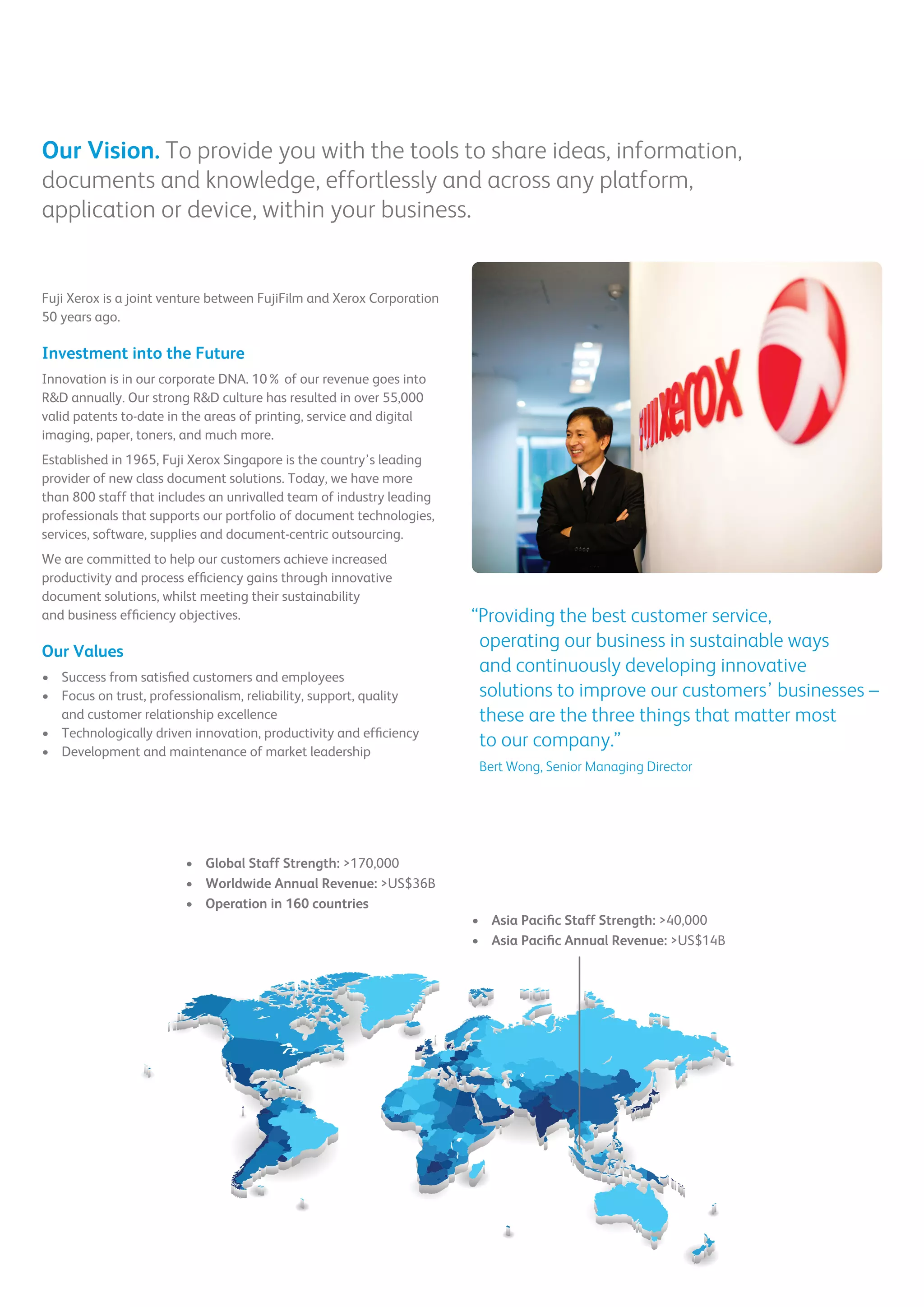 Fuji Xerox Singapore at a glance | PDF