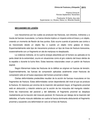 Rehabilitación de fracturas de húmero con clavo endomedular | PDF