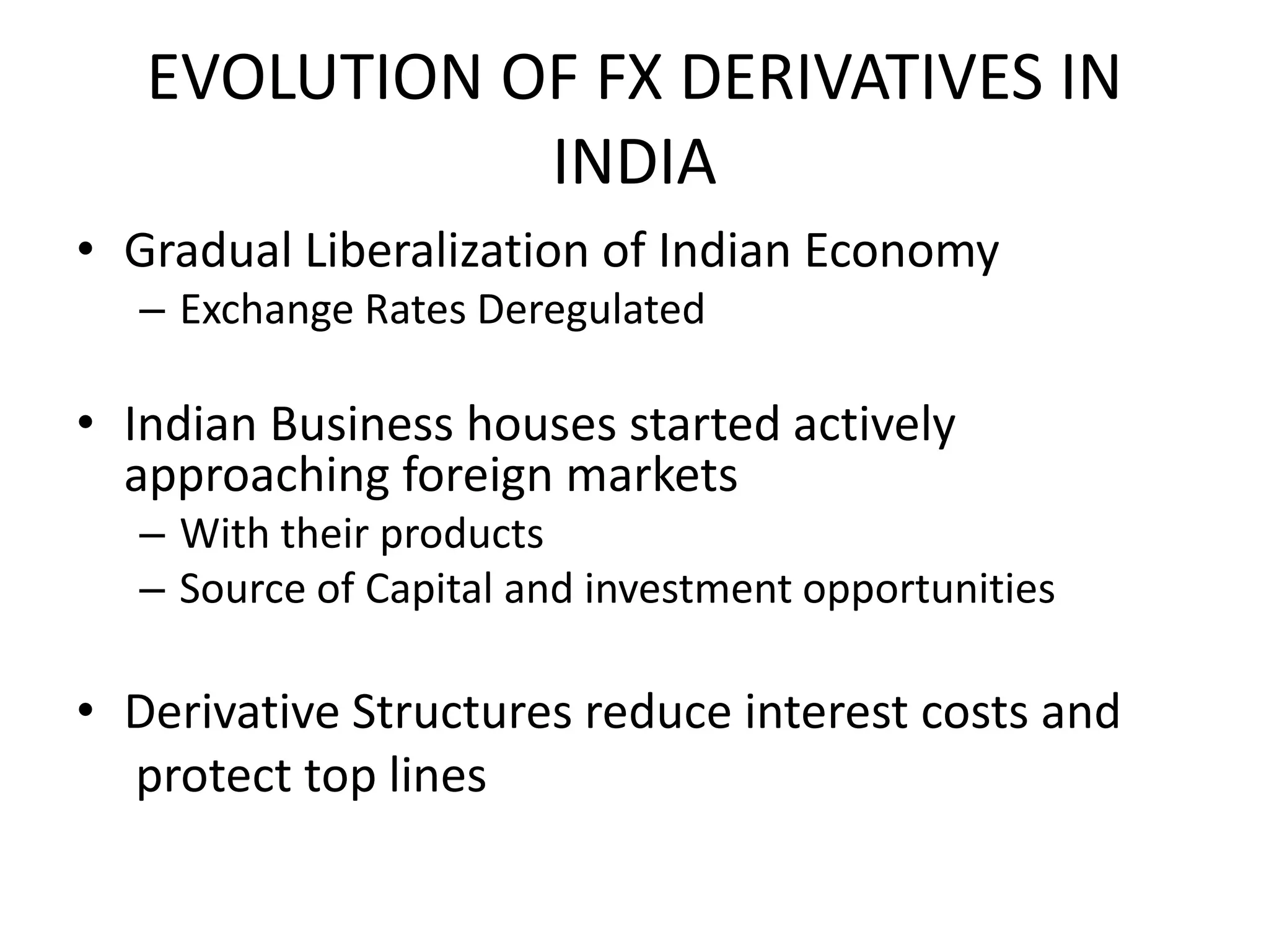 Fx derivatives introduction | PPTX