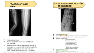 Fracturas en pediatria presentacion....... | PPTX