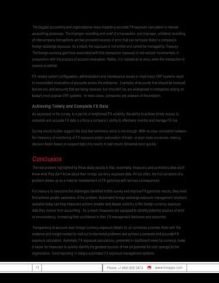 Foreign Exchange Exposure Management: Benchmarking the Practices of 275 Firms | PDF