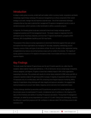 Foreign Exchange Exposure Management: Benchmarking the Practices of 275 ...