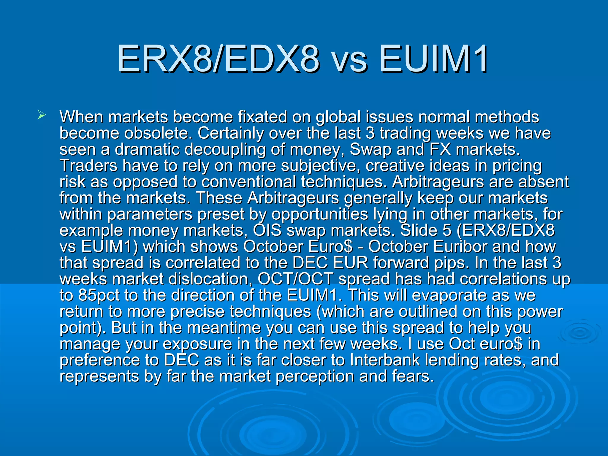 Fx Forward Arbitrage | PPT