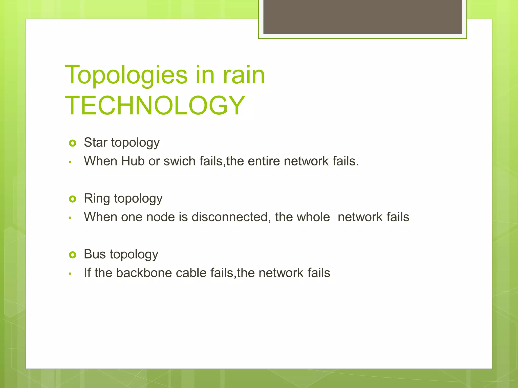 rain technology | PPT