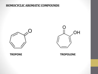 Aromaticity in benzenoid and non-benzenoid compunds | PPTX