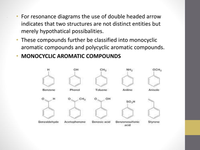 Aromaticity in benzenoid and non-benzenoid compunds | PPTX | Chemistry ...