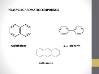 Aromaticity in benzenoid and non-benzenoid compunds | PPTX