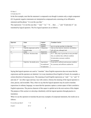 Intro logic chaps 6 and 7 | DOC