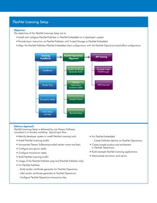 FlexNet Licensing Setup | PDF