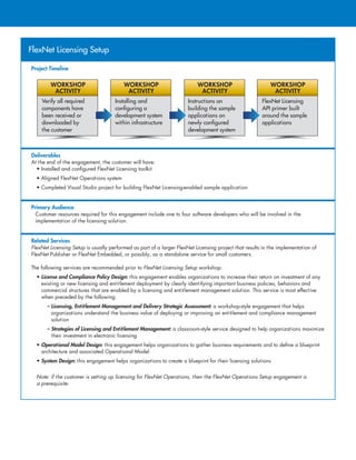 FlexNet Licensing Setup | PDF
