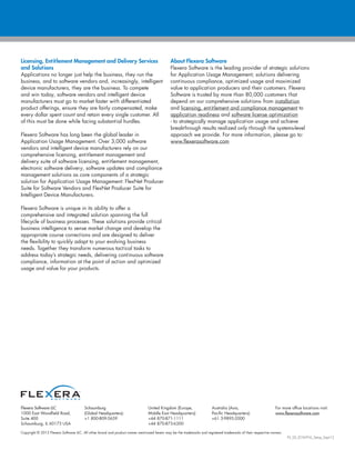 FlexNet Licensing Setup | PDF