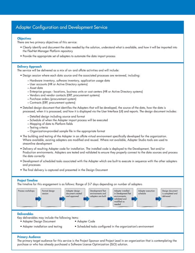 Adaptor Configuration and Development Service | PDF