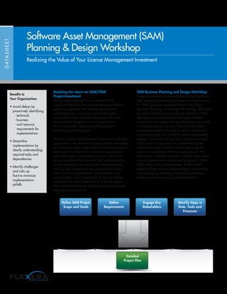 Software Asset Management (SAM) Planning & Design Workshop | PDF