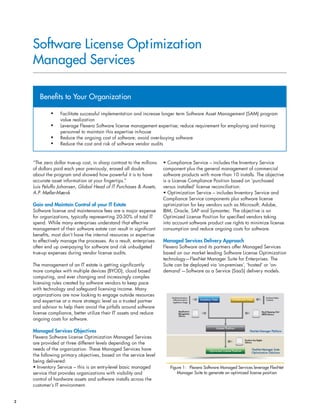 Software License Optimization Managed Services from Flexera Software | PDF