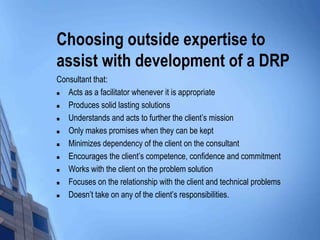 Disaster Recovery Plan / Enterprise Continuity Plan | PPTX