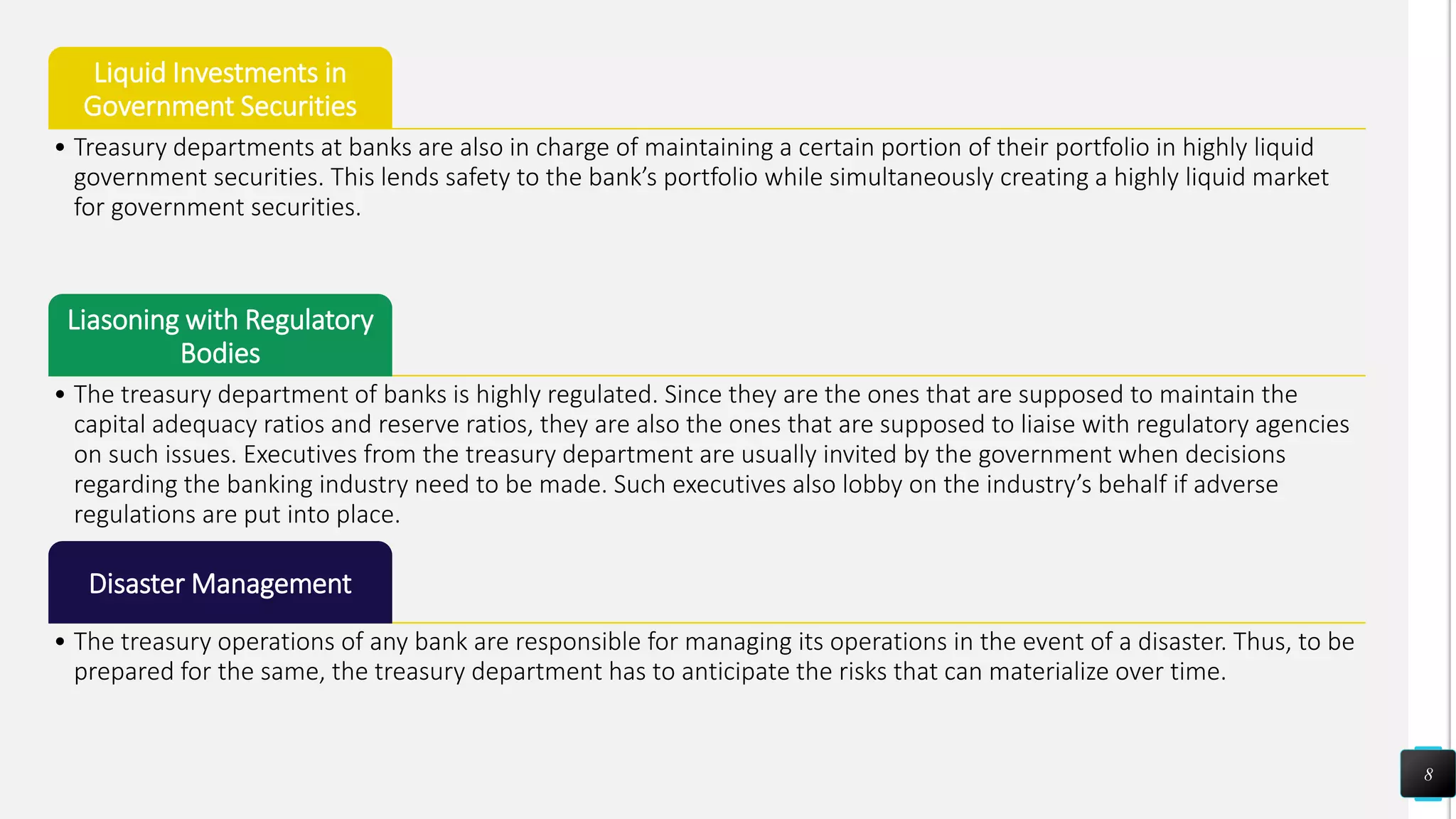 Functions of a Treasury and Blockchain | PPTX