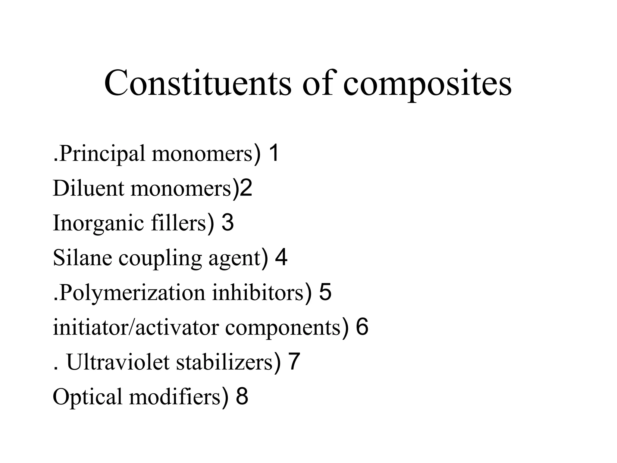 Composite restorative materials | PPT