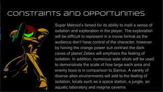 Super metroid: the movie presentation | PPTX | Science Fiction | Genres