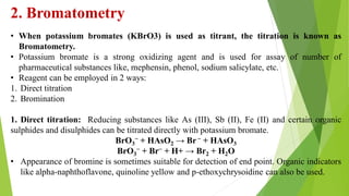 FY- PA I - Redox Titration curve for med exam a | PDF