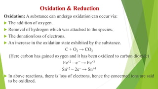 FY- PA I - Redox Titration curve for med exam a | PDF