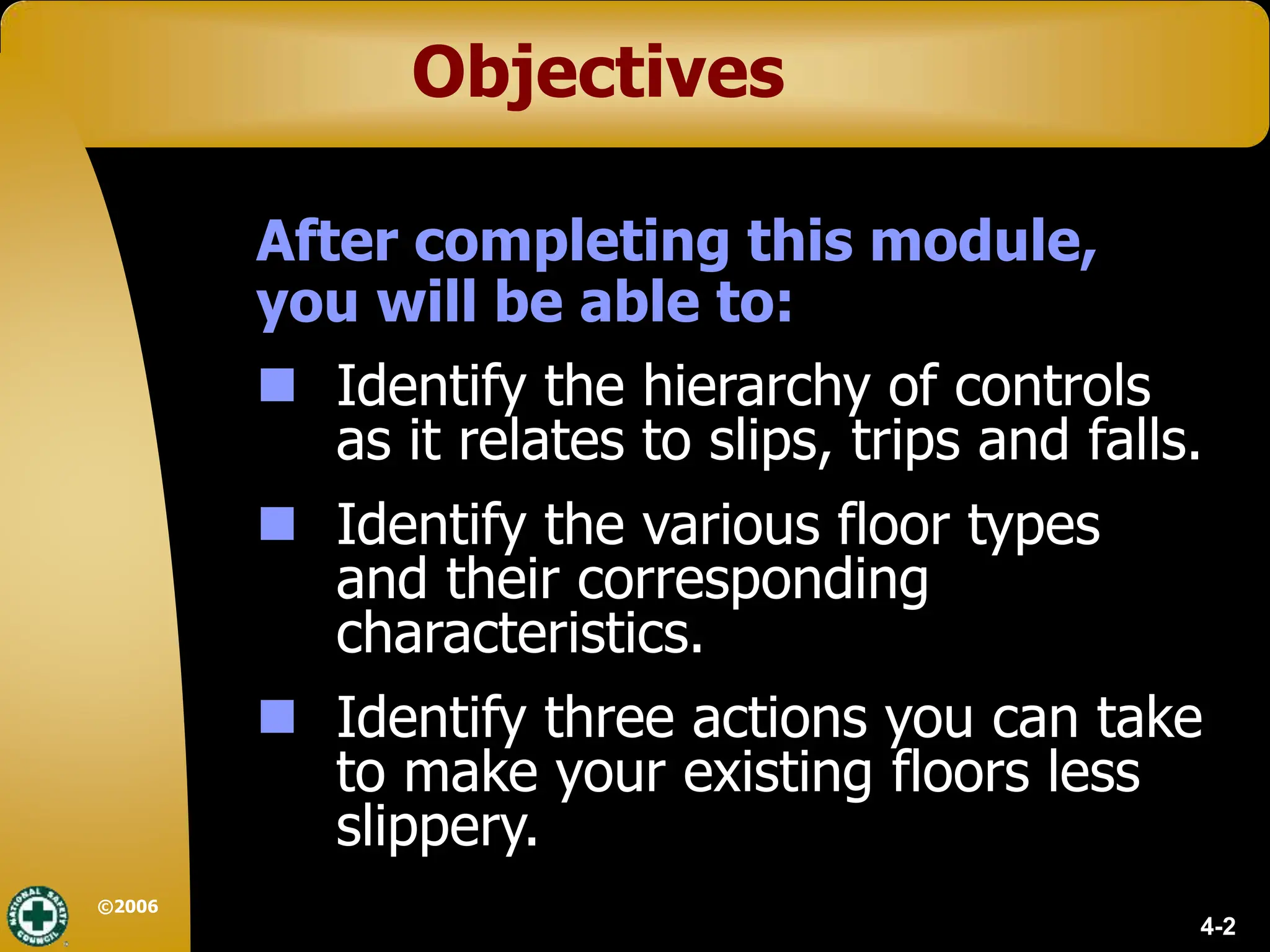 Controlling & Managing Slips, Trips and falls QHSE | PPT