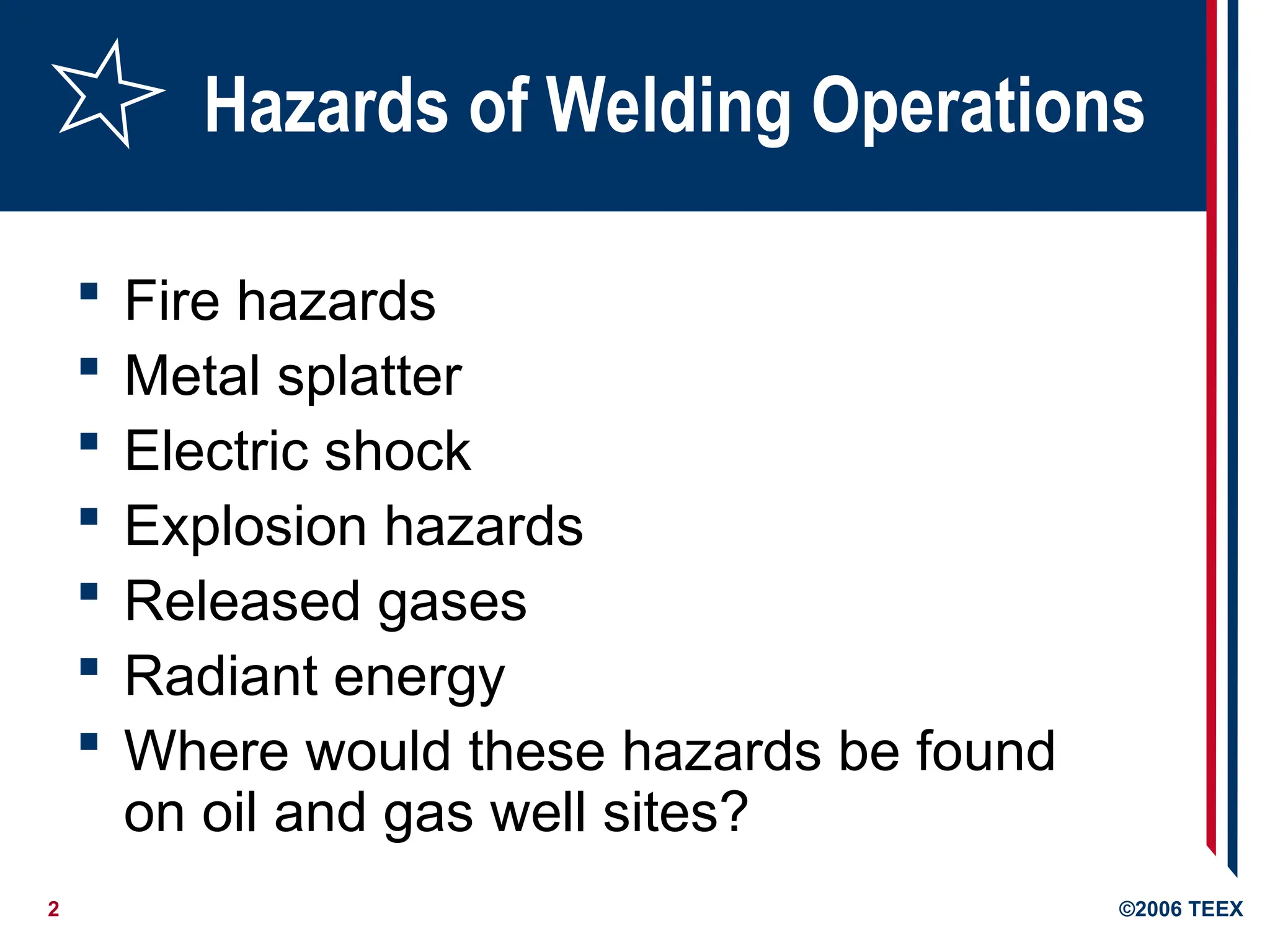 WELDING, CUTTING AND BRAZING SAFETY TRAINING | PPT