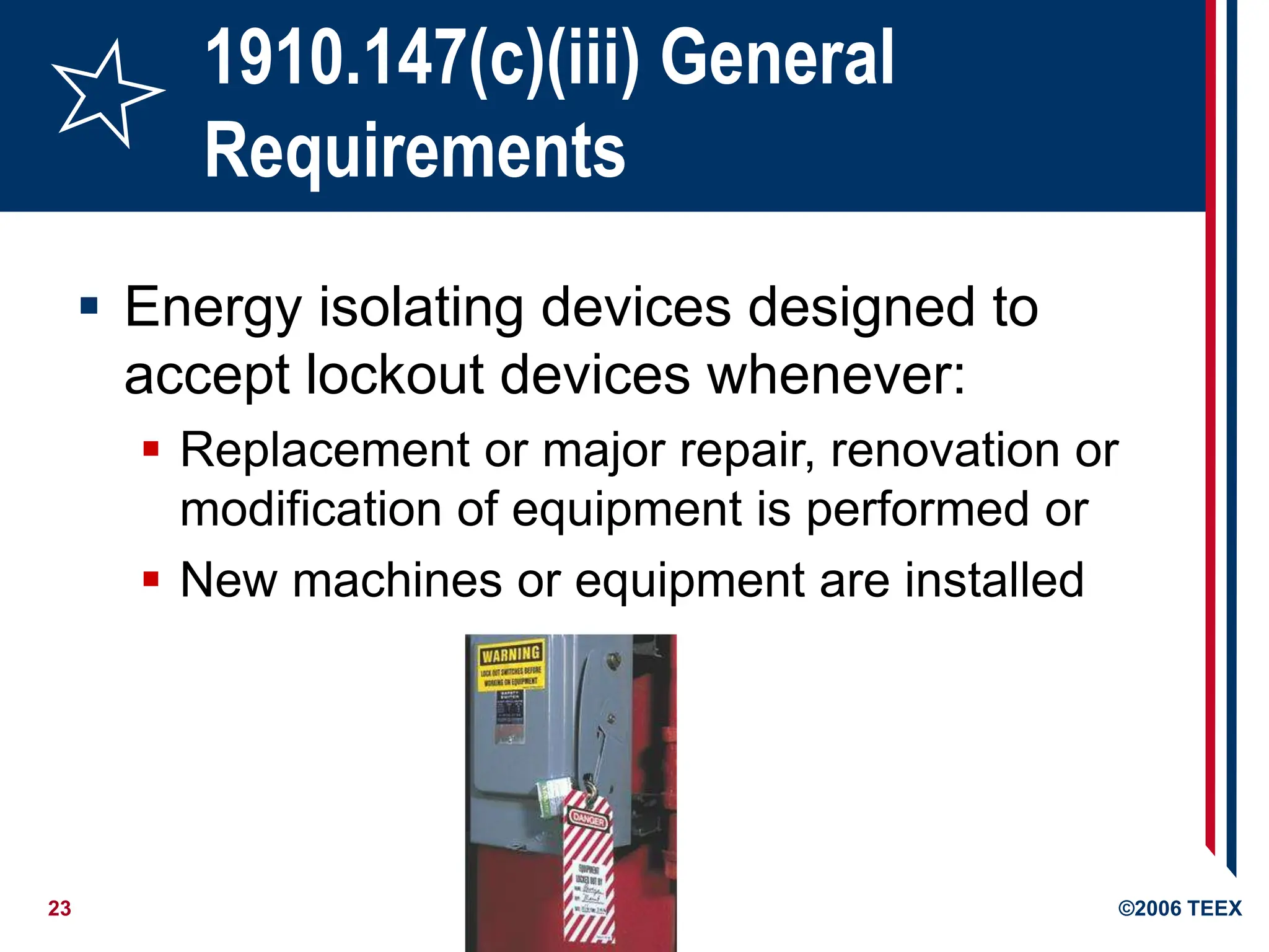 OSHA LOTO training, LOTO, lock out tag out | PPT