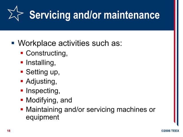 OSHA LOTO training, LOTO, lock out tag out | PPT | Medical Health