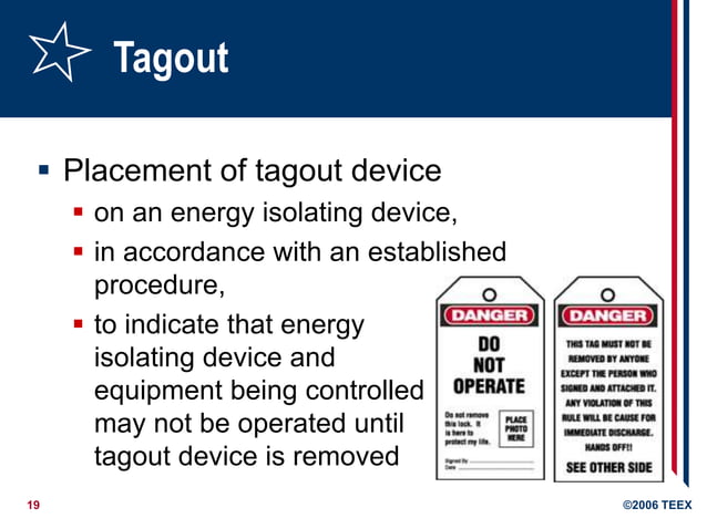 OSHA LOTO training, LOTO, lock out tag out | PPT | Medical Health