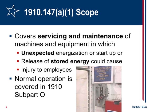 OSHA LOTO training, LOTO, lock out tag out | PPT | Medical Health