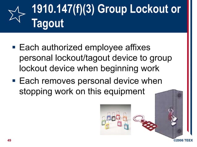 OSHA LOTO training, LOTO, lock out tag out | PPT | Medical Health